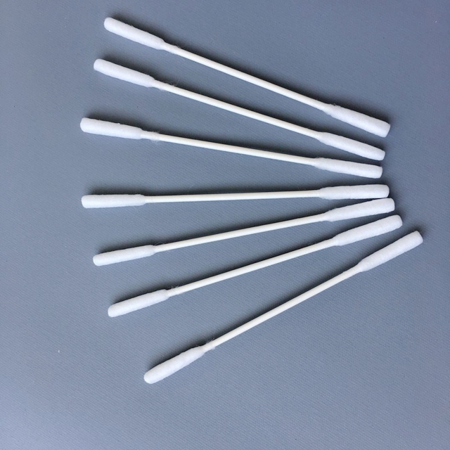 Multipurpose Cotton Cleaning Swabs Double Flat Heads Polyester Stick ...
