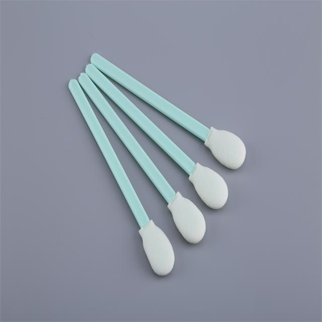 Mobile Phone Sterile Q Tip Swabs White Big Round Sponge Head SGS Approved