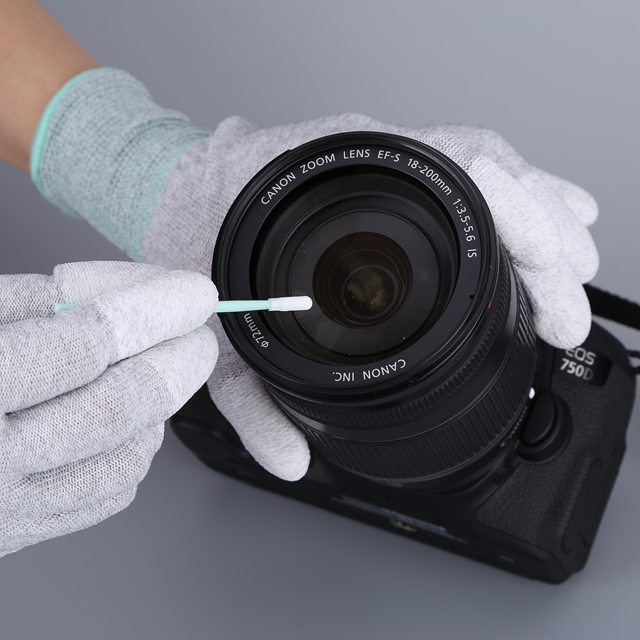 Thermally Bonded Electronics Cleaning Swabs Thin Head Apply To Mobile Phone