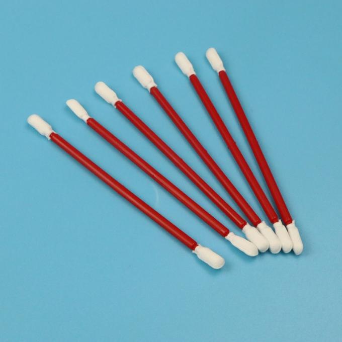 Lint Free Solvent Resistant Dacron Polyester Tipped Cleanroom Swab With ...