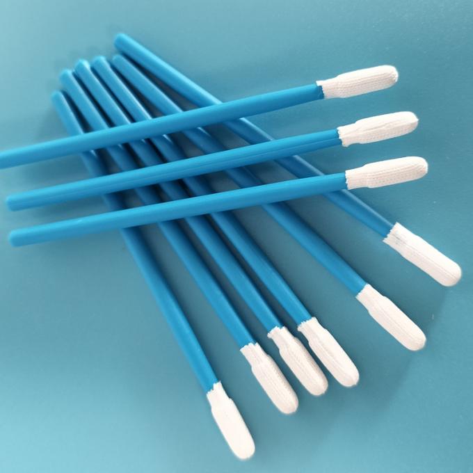 TX743 Lint Free Factory Cleaning Micro Round Dacron Polyester Swab For ...