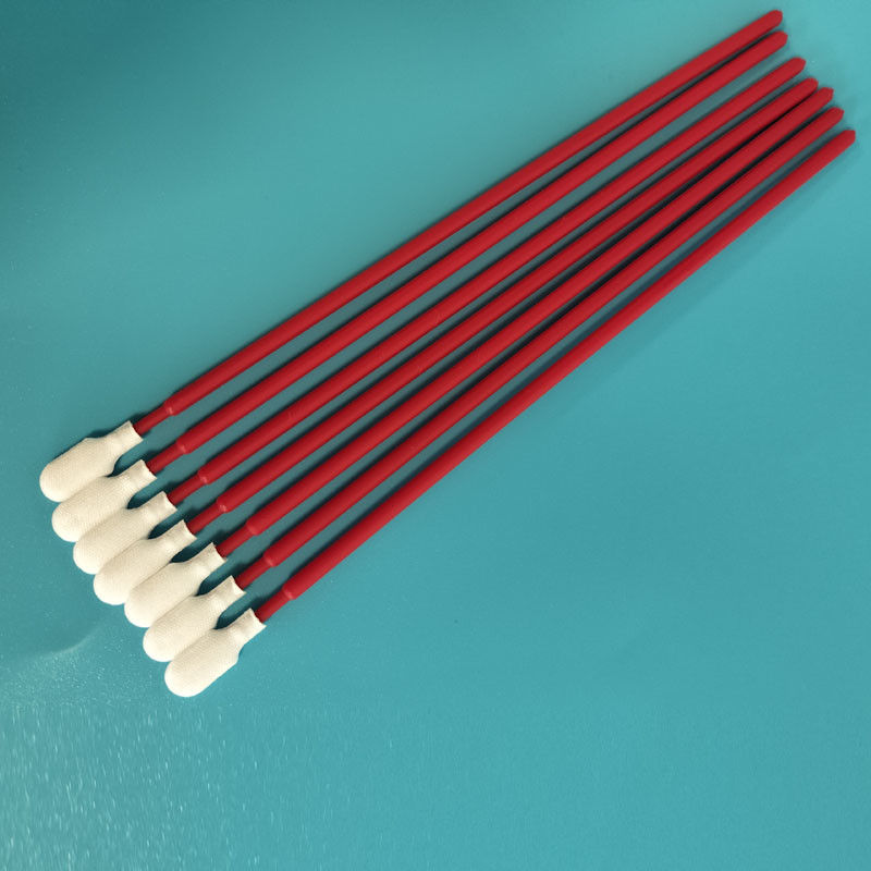 TX761 Non-Abrasive Red PP Stick Paddle Head Polyester Swabs PCB ...