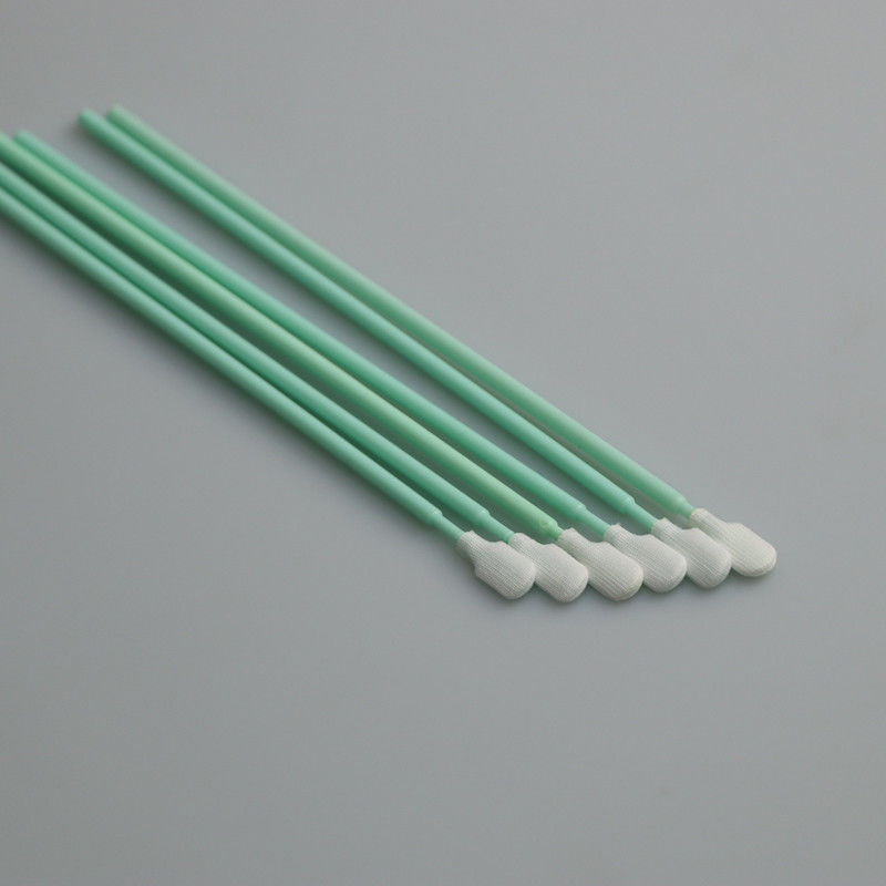 SGS Certification 165mm Polyester Swabs For Cleanroom Industrial