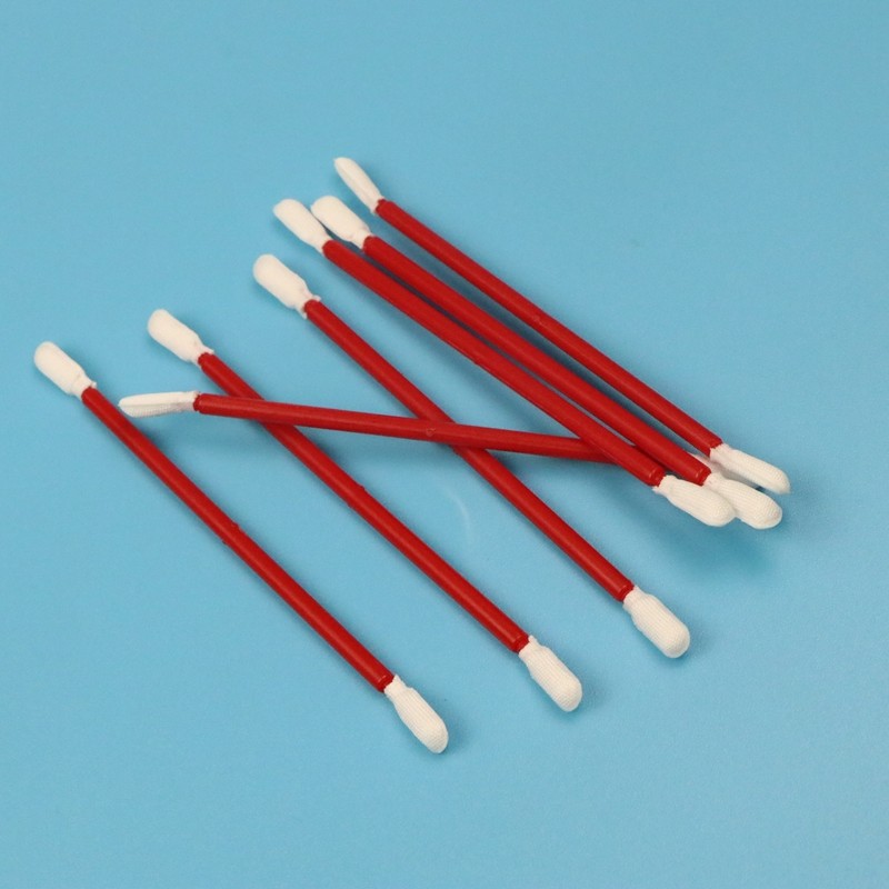 Lint Free Solvent Resistant Dacron Polyester Tipped Cleanroom Swab With ...