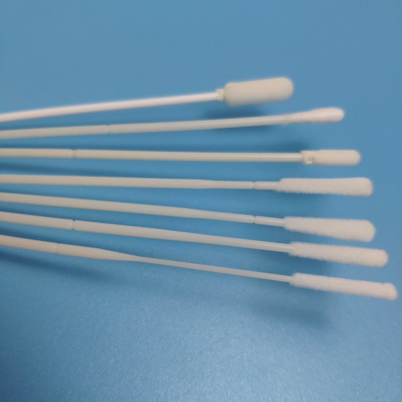 15cm Nylon Flocked Disposable Sterile Swab With ABS Stick