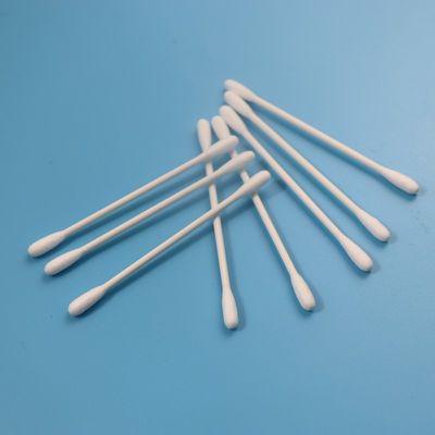 Biodegradable Paper Stick 1mm Industrial Cotton Bud Swab Mini Pointed Head
