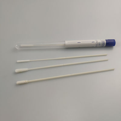 EO Sterile ABS Stick Nasal Oral Throat Swabs With Sample Collection Tube