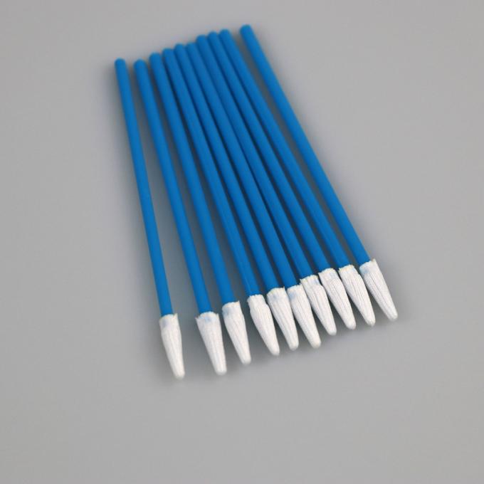 Mini Pointed Sharp Head Dustless Disposable Cleanroom Polyester Swab