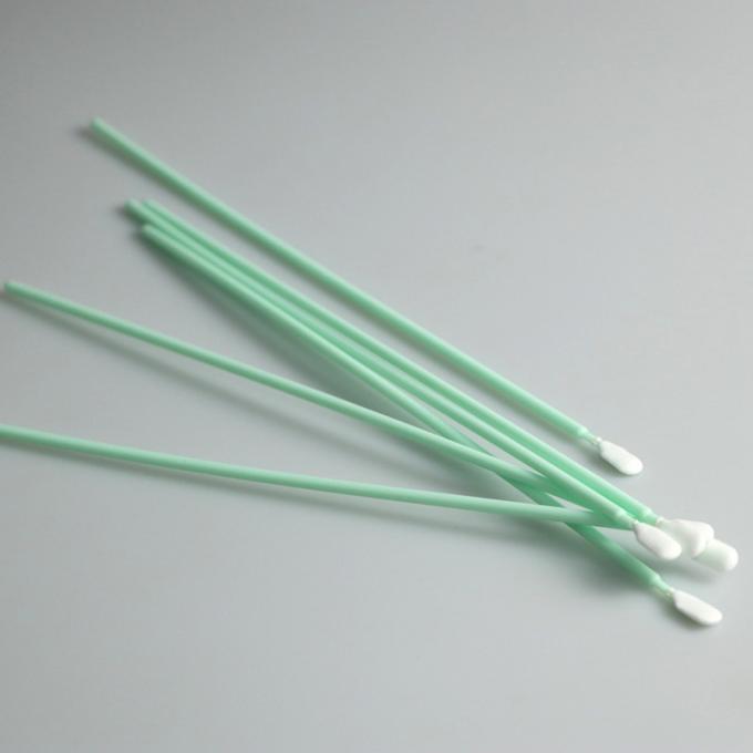 250mm Disposable Best Clean Long Handle Polyester Swabs For Pcb