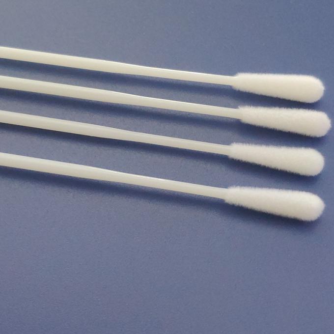 ABS Handle Nylon Flocked Nasopharyngeal Swab For Influenza