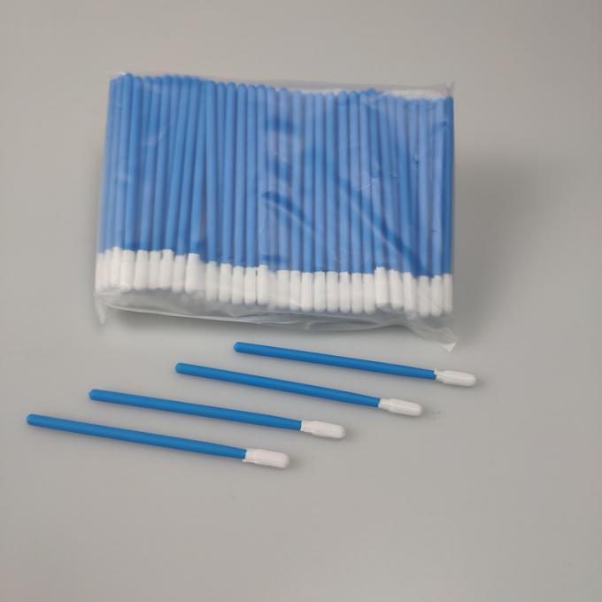 Disposable PP Stick Lint Free Swabs 70mm Length 100pcs/Bag